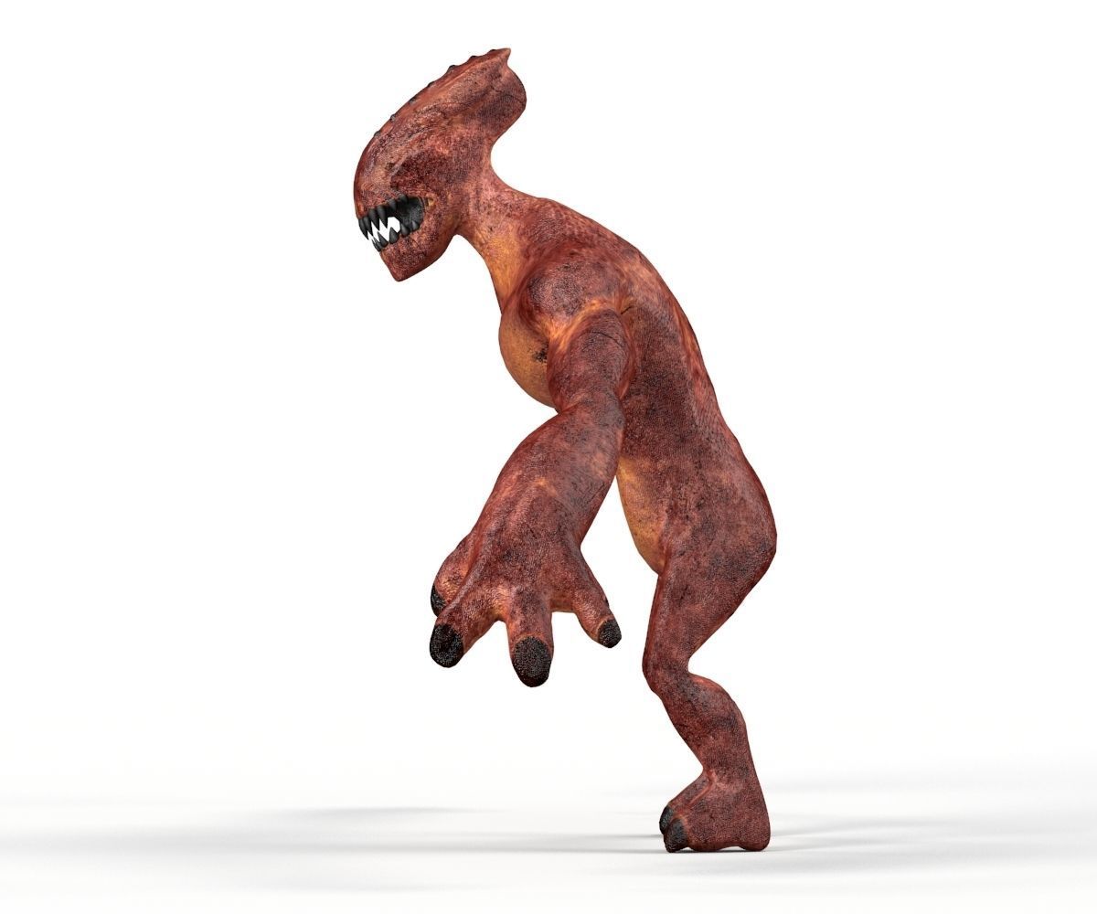Alien Monster 3D model rigged | CGTrader