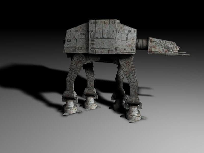3D model Star Wars - Lowpoly Vehicles VR / AR / low-poly | CGTrader