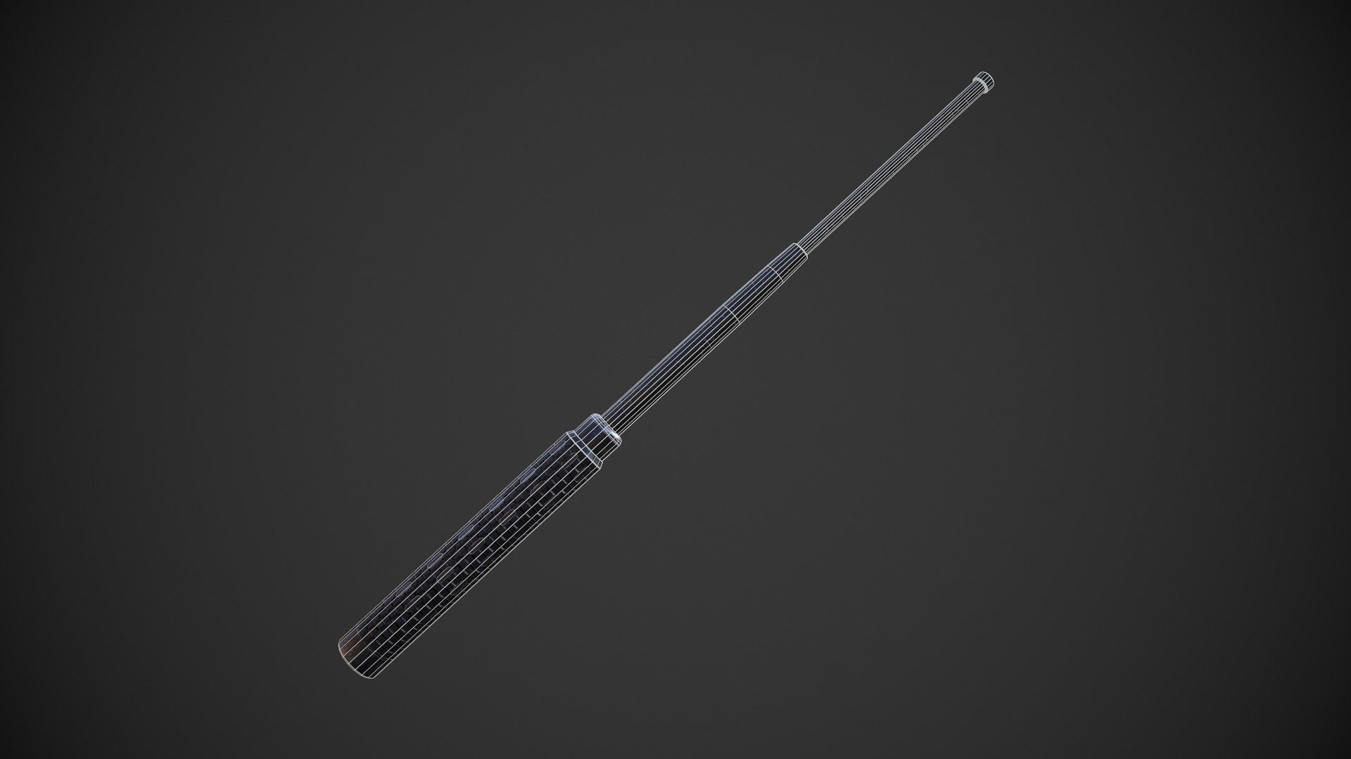 3D model Telescopic Baton VR / AR / low-poly | CGTrader