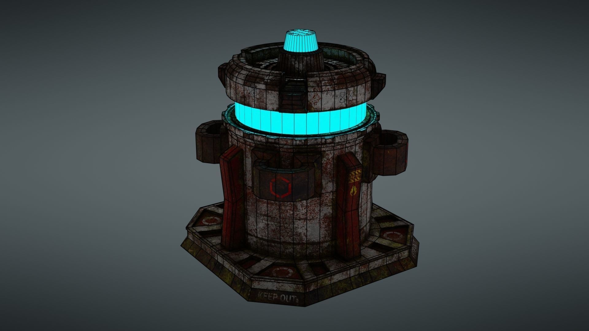 3D model Force field generator 2 VR / AR / low-poly | CGTrader