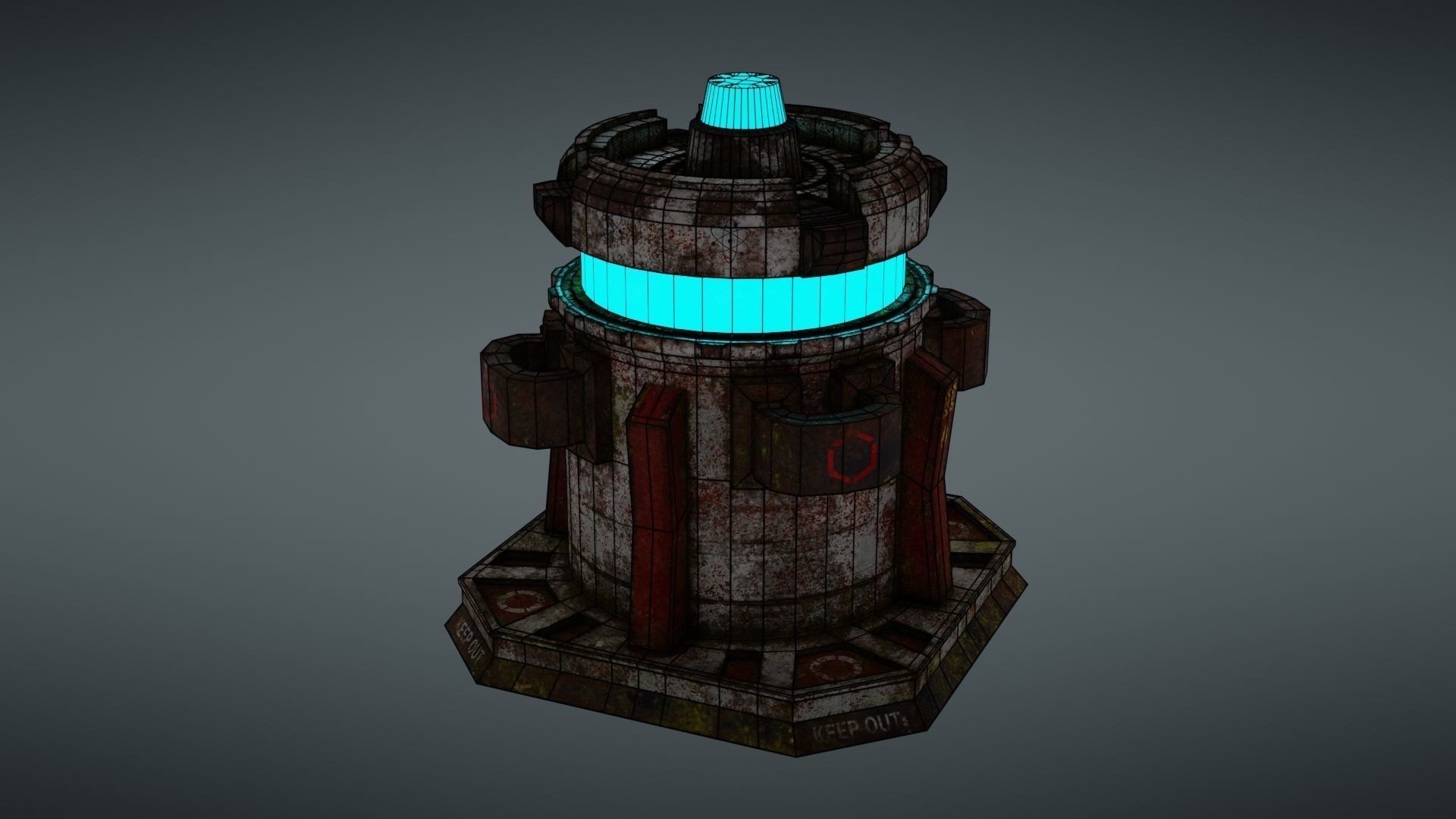 3D model Force field generator 2 VR / AR / low-poly | CGTrader