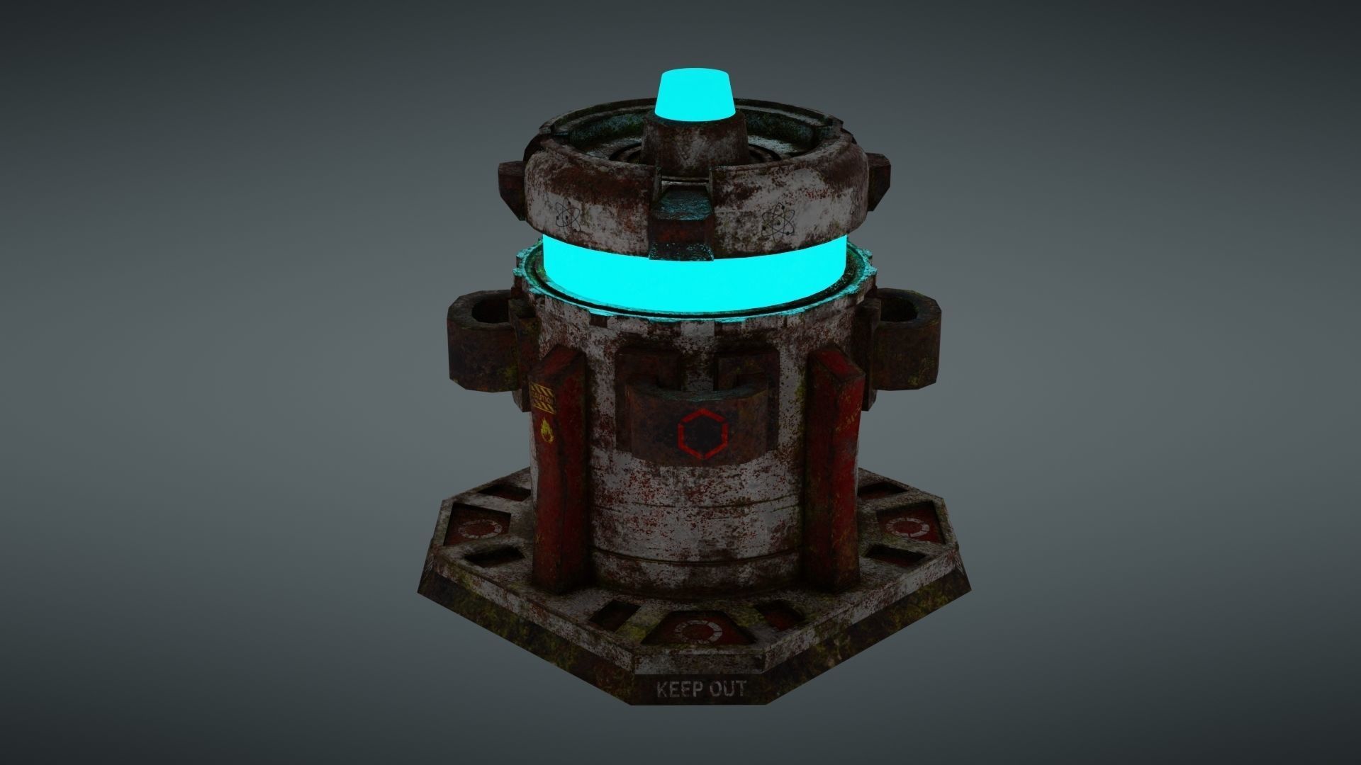 3D model Force field generator 2 VR / AR / low-poly | CGTrader