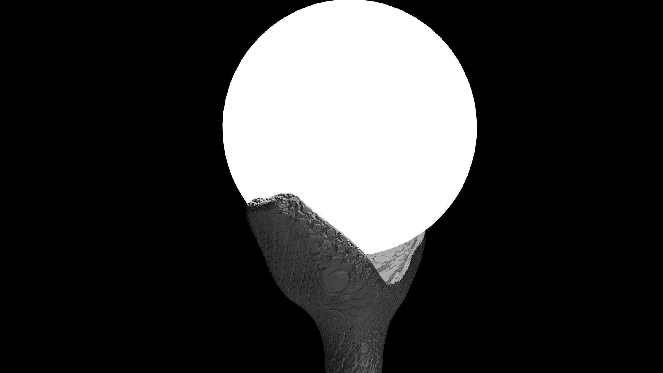 Floor lamp stile snake 3D model | CGTrader