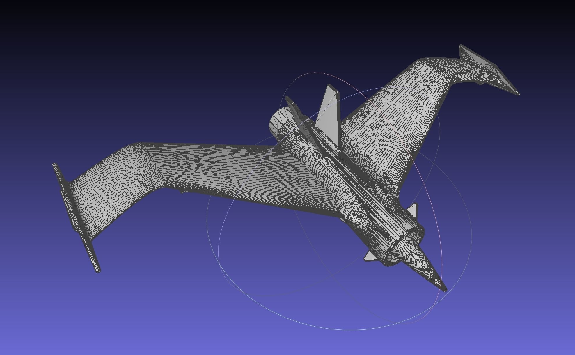 V-Plane Airbreathing Rocket Booster 3D model 3D printable | CGTrader