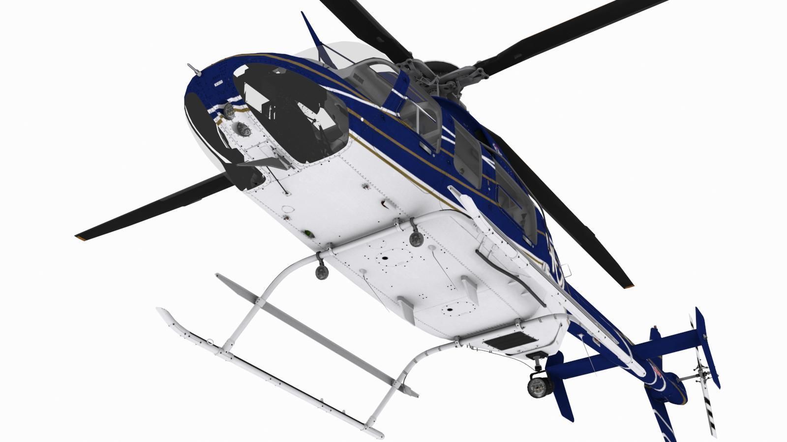 3D model Bell 407 VR / AR / low-poly | CGTrader