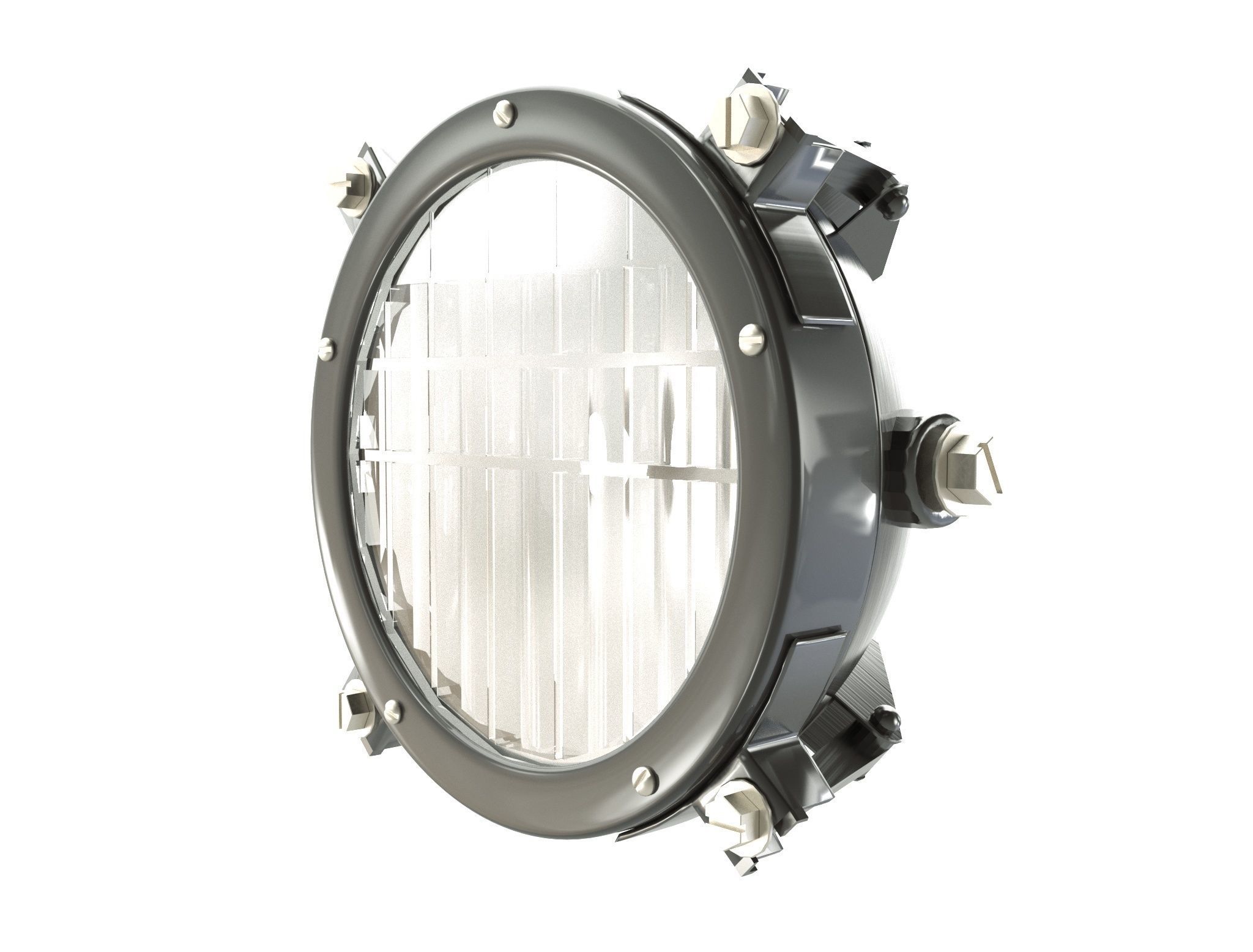 3d model tank headlight 3D model | CGTrader