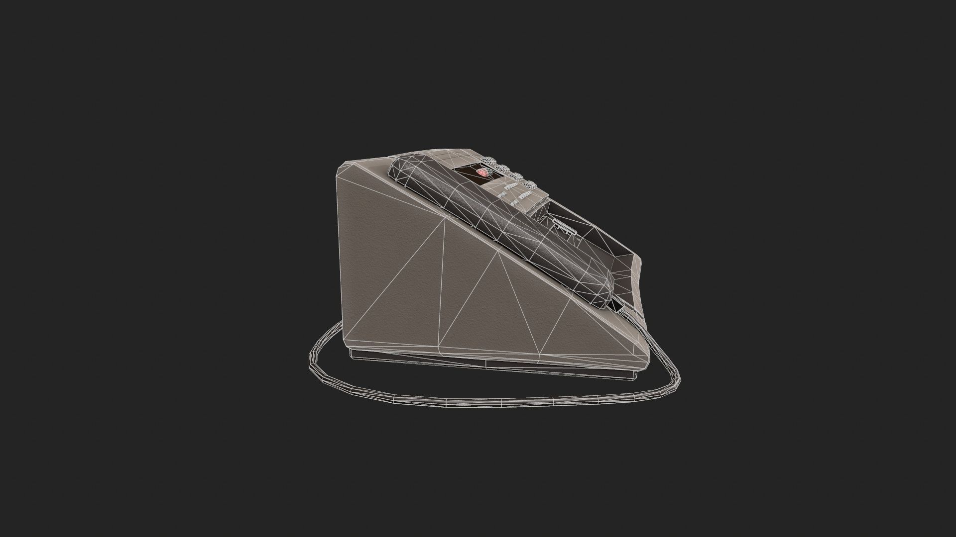 3D model Stylized Fax Machine VR / AR / low-poly | CGTrader