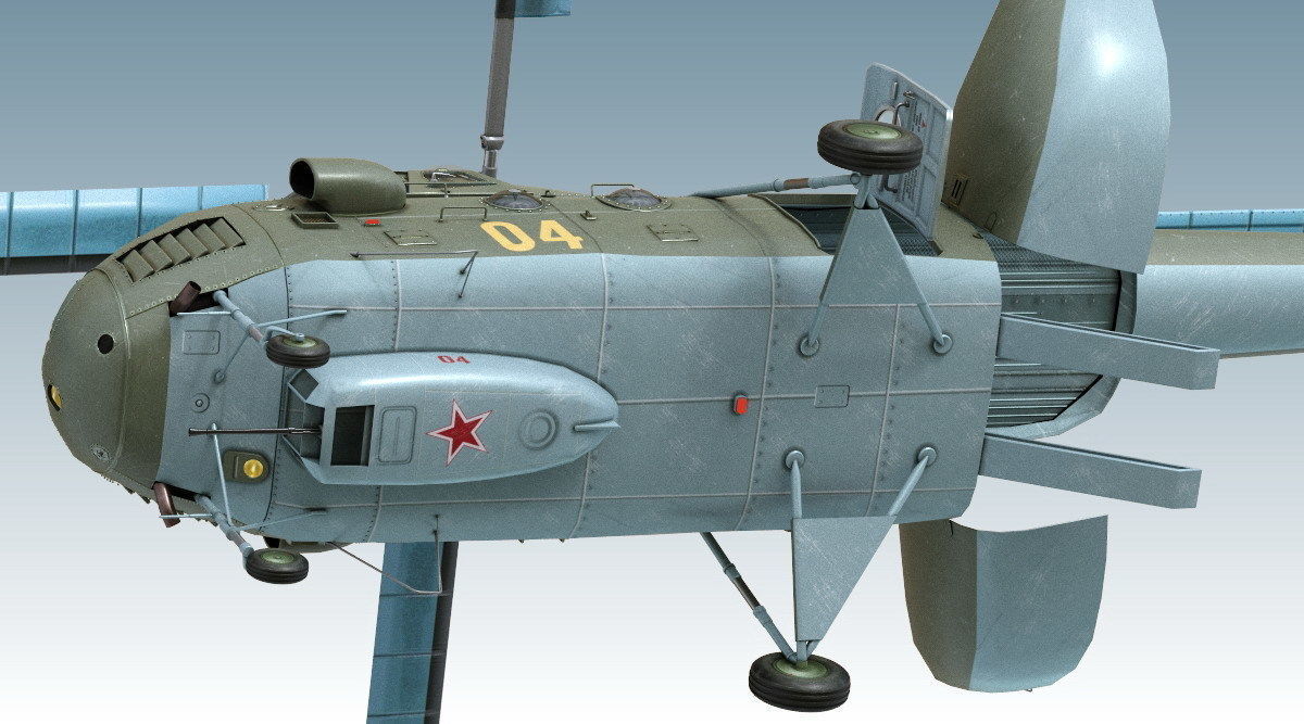 Mil Mi-4 3D model animated | CGTrader