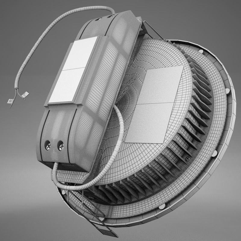 LED Downlight RDL 3D model 3D model | CGTrader