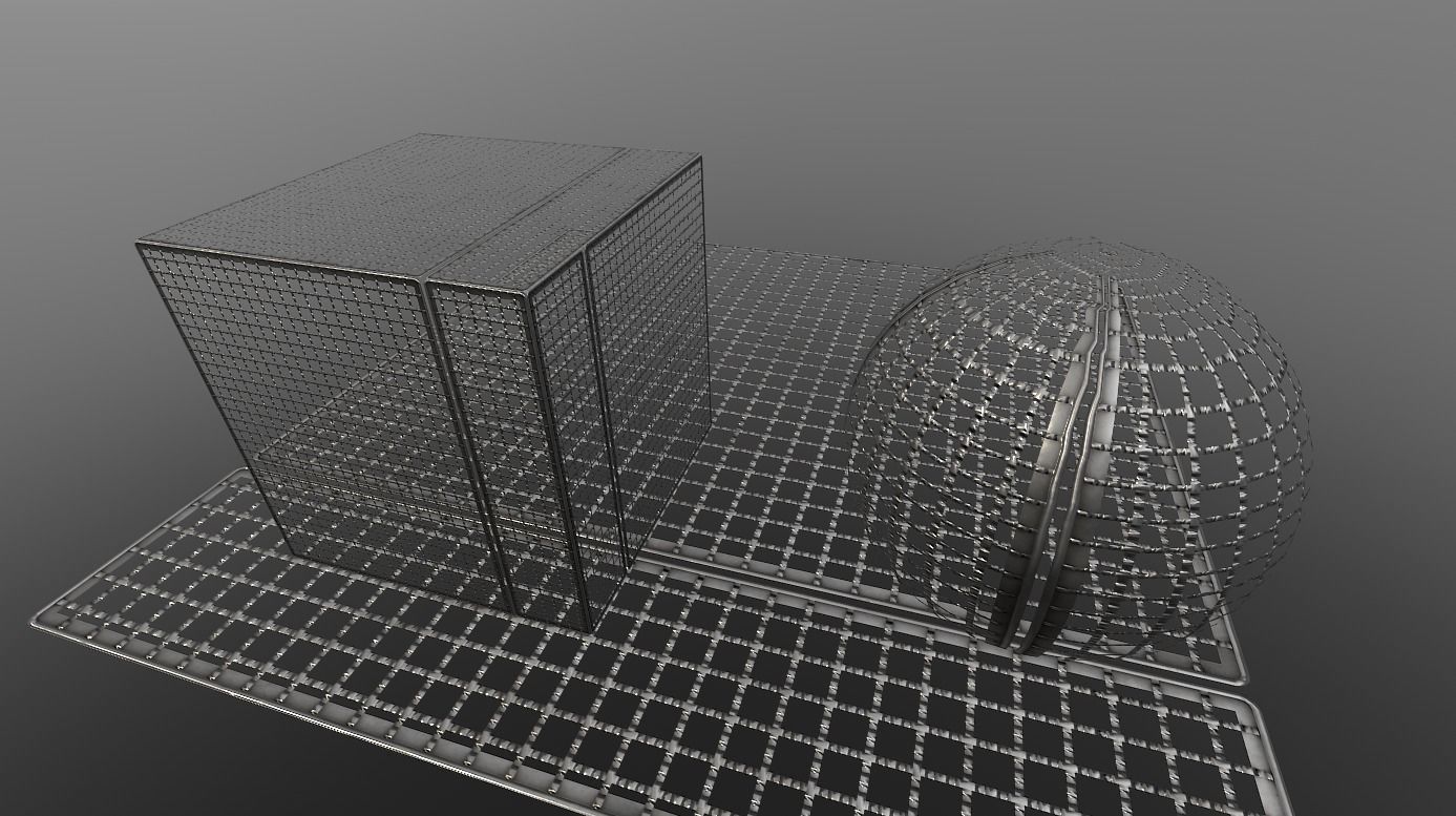Metal Crate Textures PBR 3D model | CGTrader