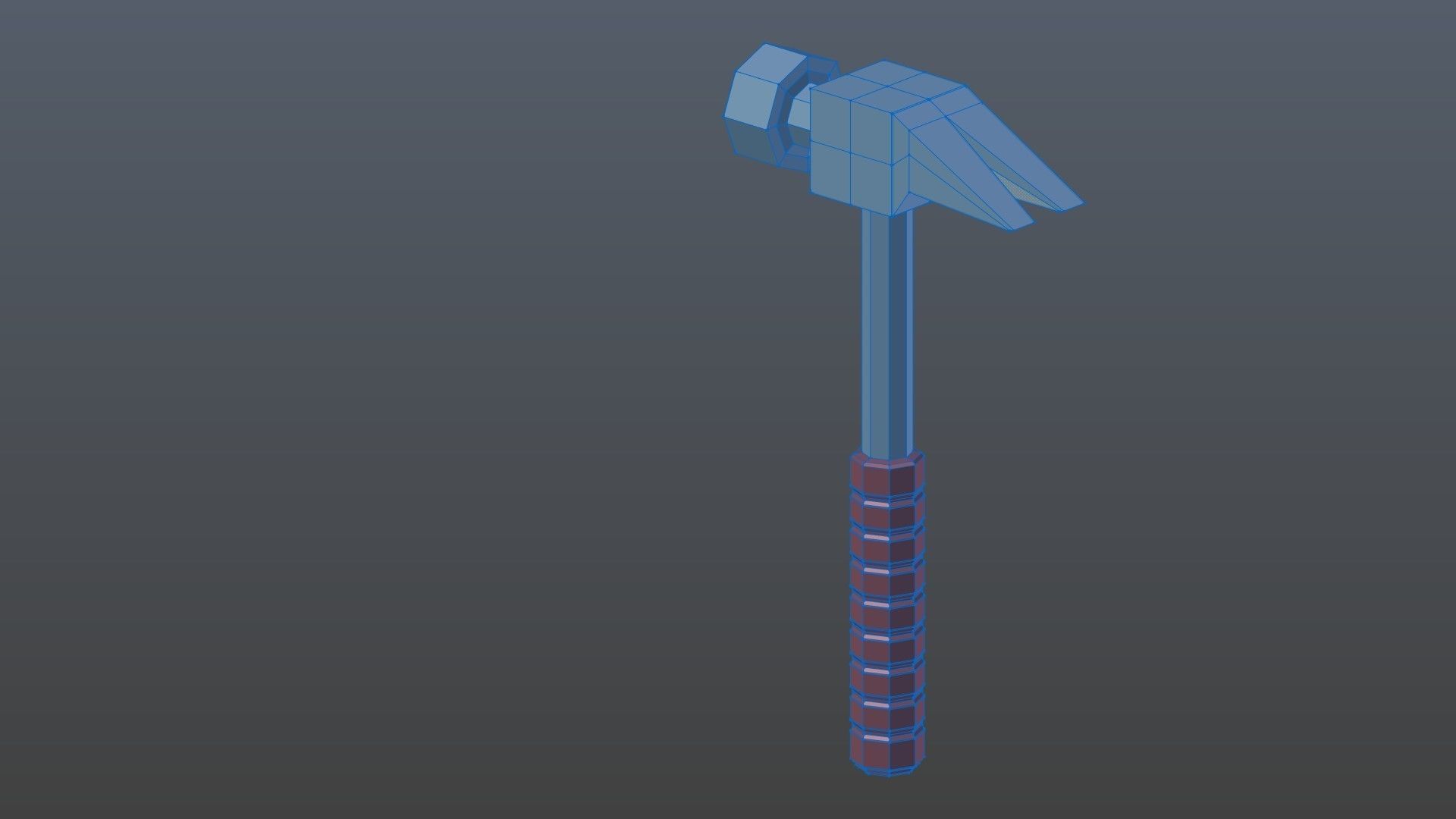 3D model Low poly hammer 5 VR / AR / low-poly | CGTrader