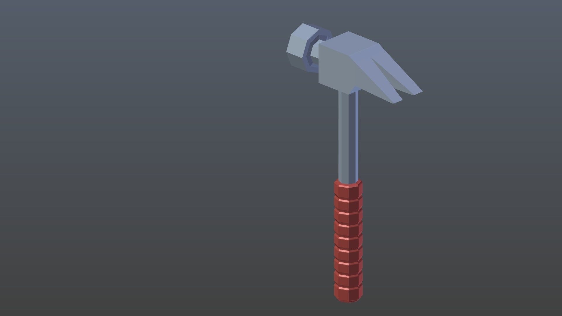3D model Low poly hammer 5 VR / AR / low-poly | CGTrader