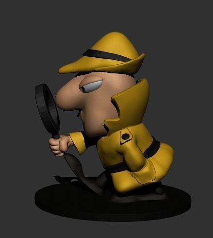 el inspector 3D model | CGTrader