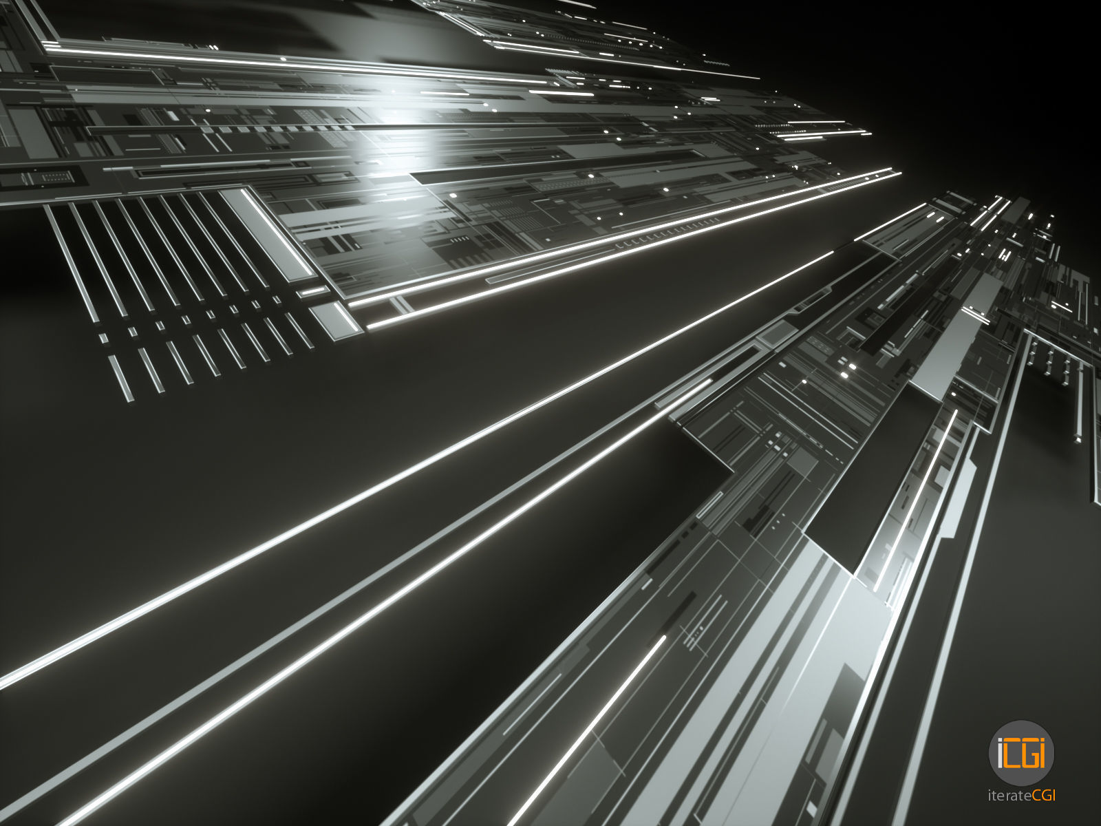 Tech Greebles set 1 3D model | CGTrader