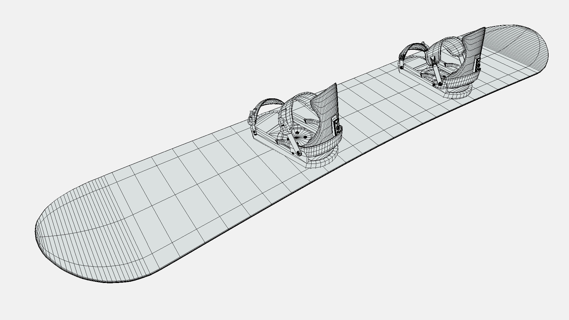 3D model PBR Snowboard and ramps VR / AR / low-poly | CGTrader