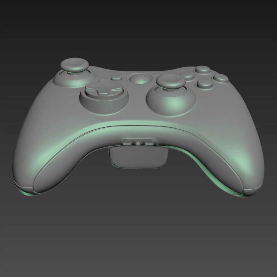 Microsoft Xbox Gamepad 3D model | CGTrader