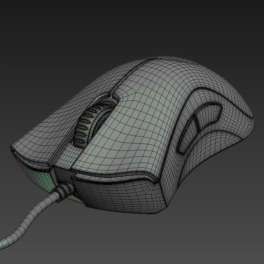 Razer DeathAdder Chroma 3D model | CGTrader