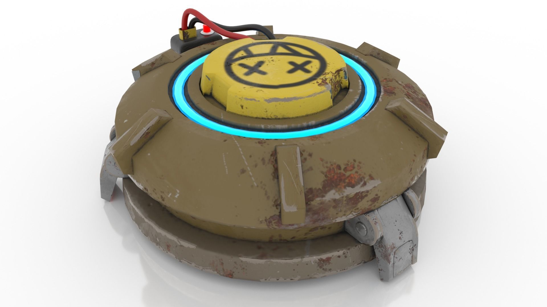 Junkrat Concussion Mine 3D model | CGTrader