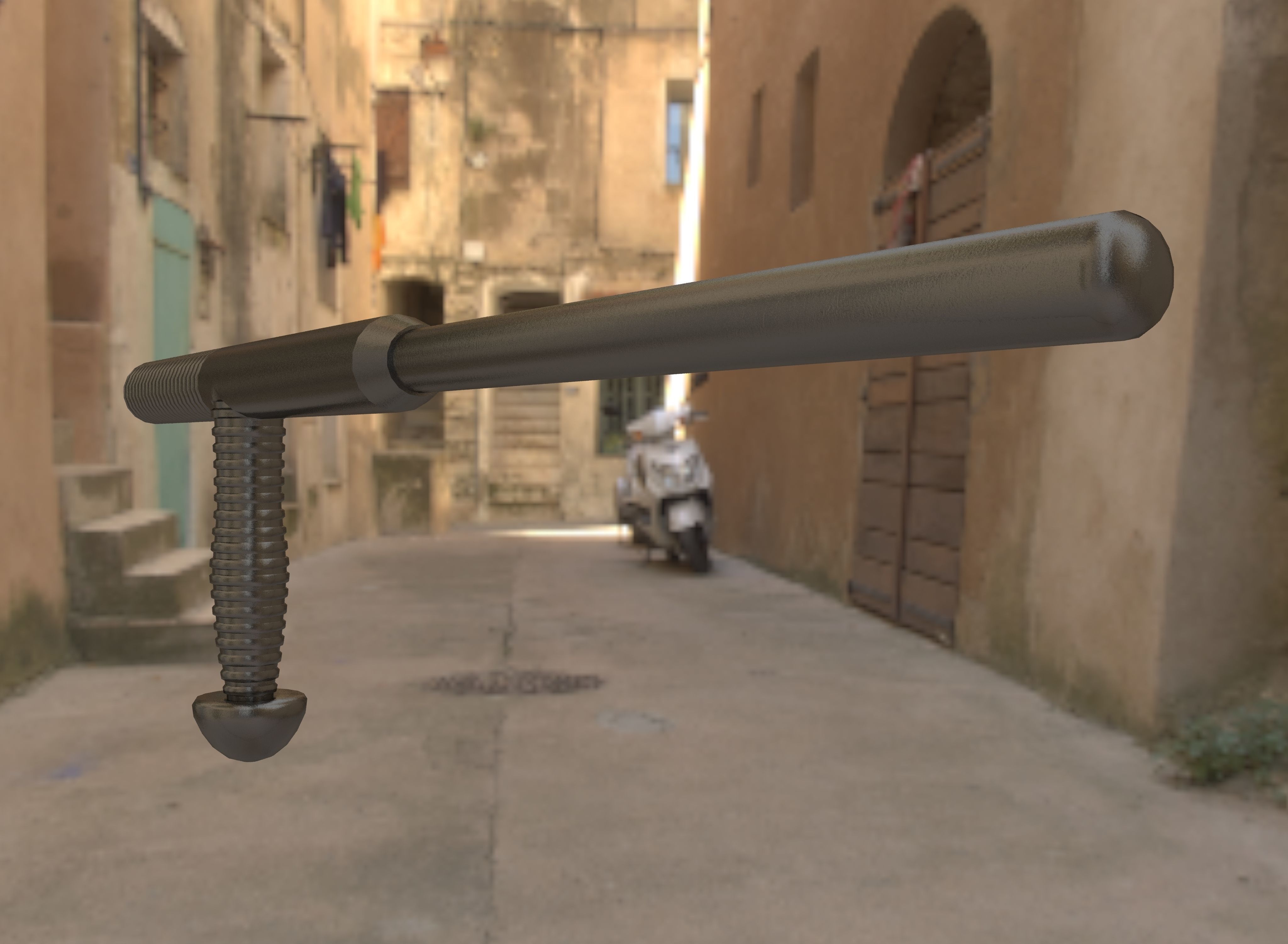 3D model Police baton VR / AR / low-poly | CGTrader