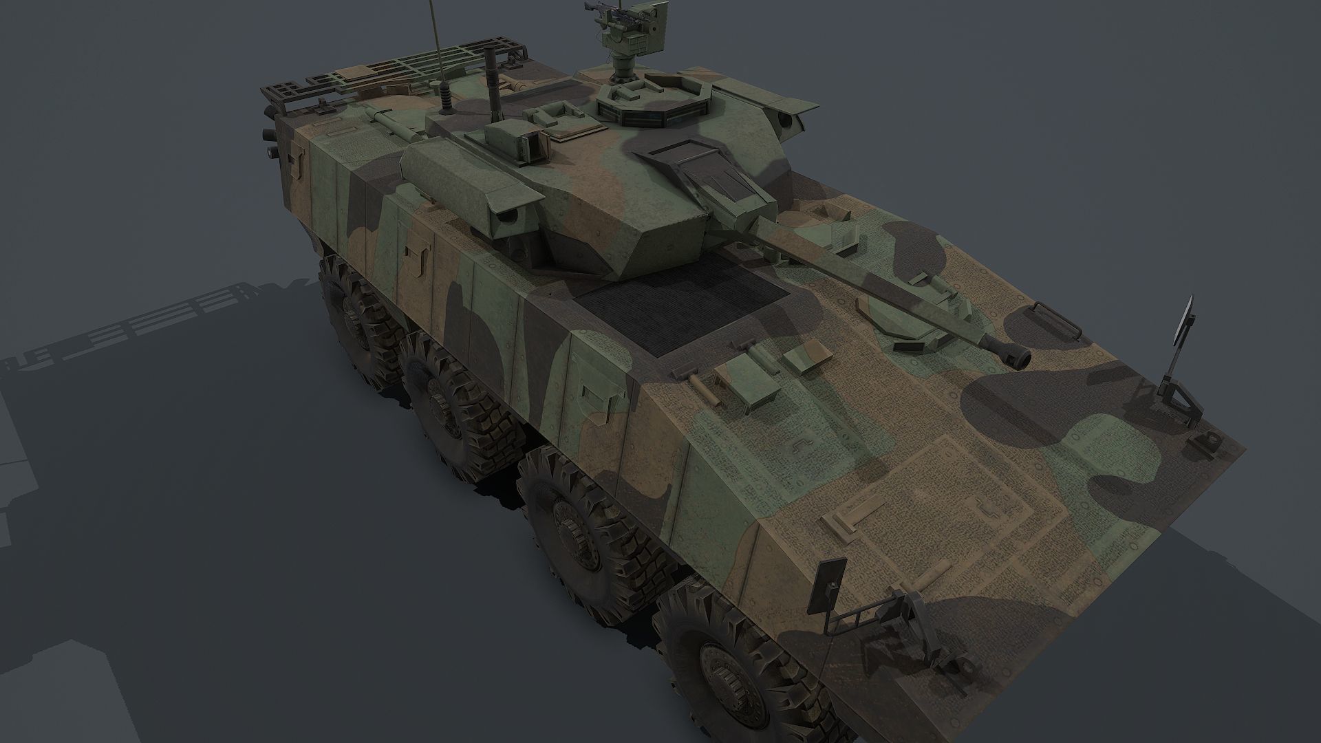 3D model VBCI - 2 Nexter VR / AR / low-poly | CGTrader