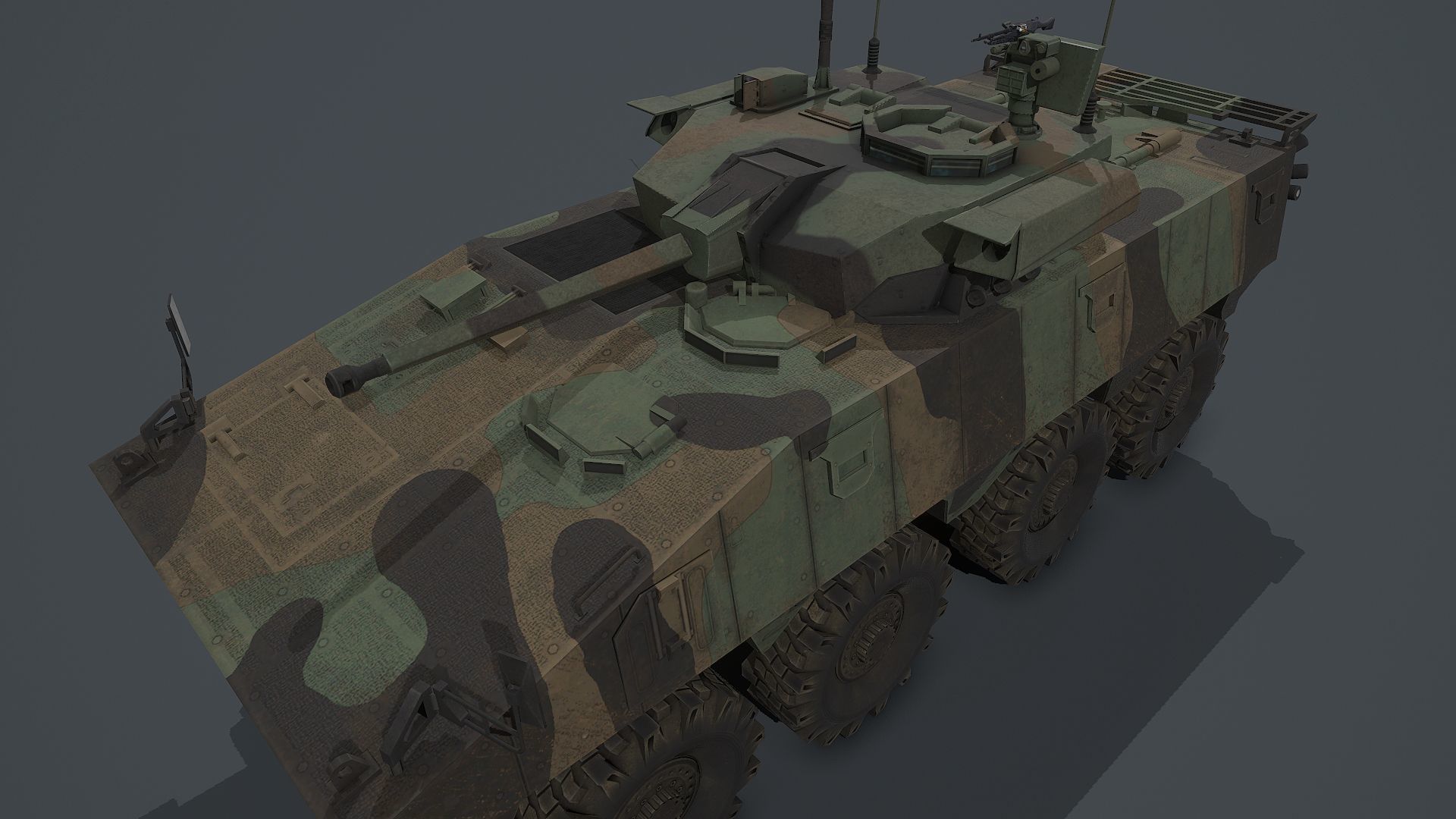 3D model VBCI - 2 Nexter VR / AR / low-poly | CGTrader