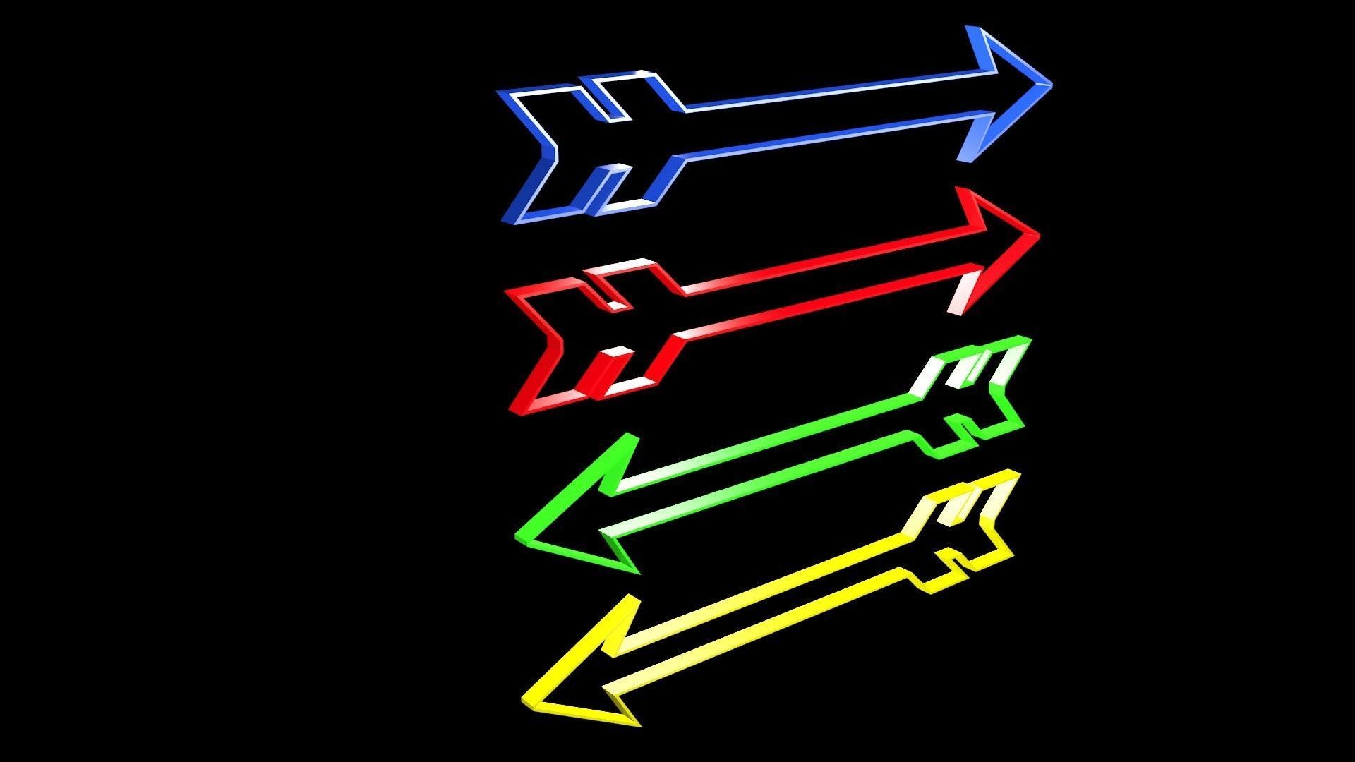 3D model Low poly arrow 15 VR / AR / low-poly | CGTrader