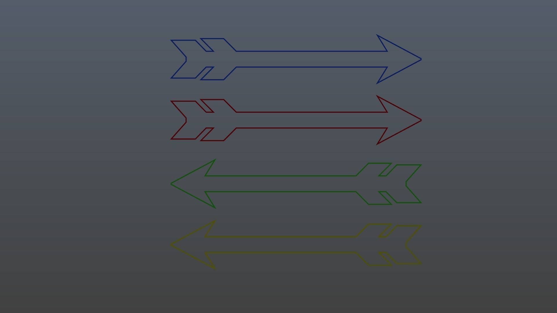 3D model Low poly arrow 15 VR / AR / low-poly | CGTrader