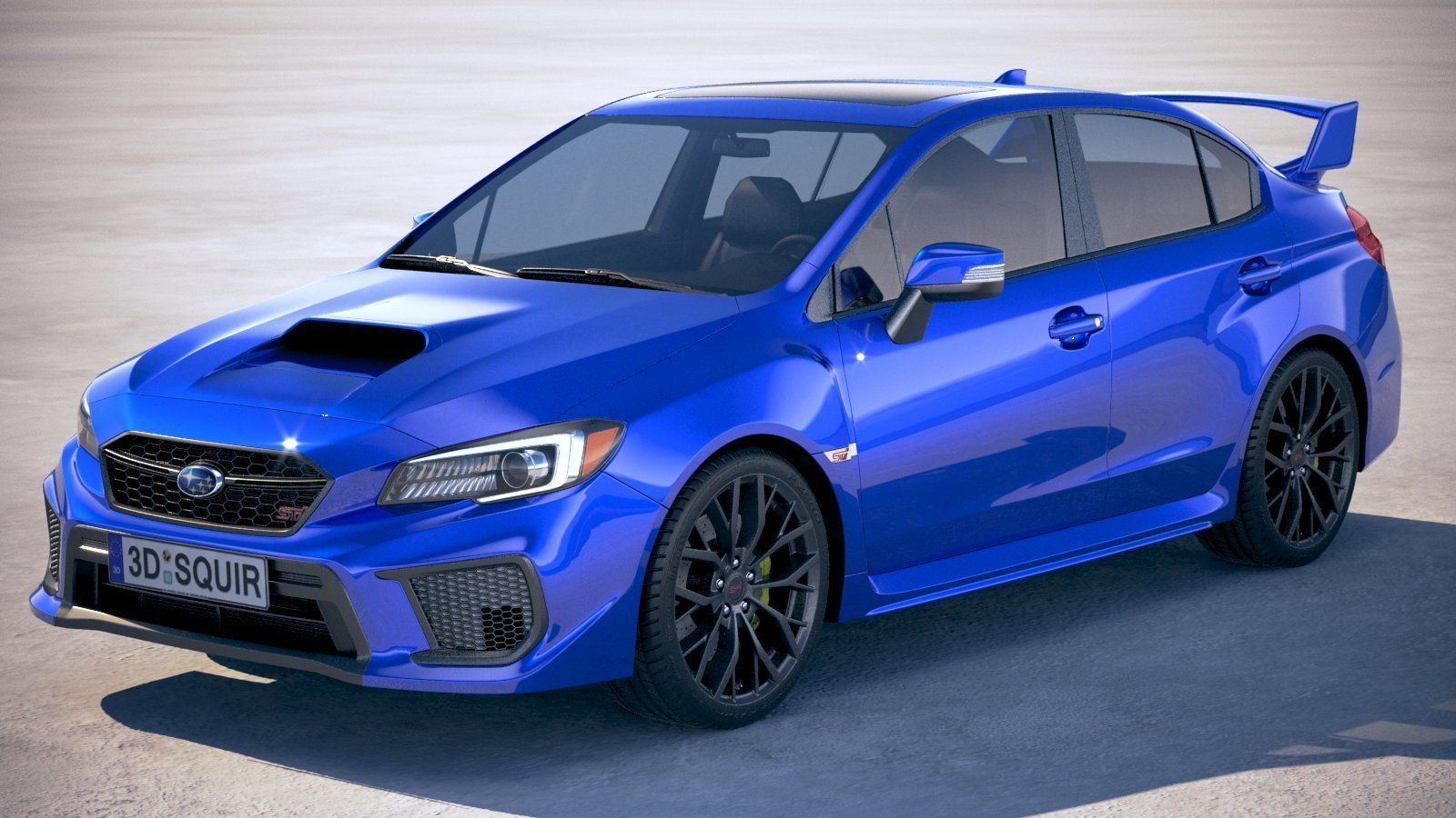3D Subaru WRX STI S209 2019 CGTrader