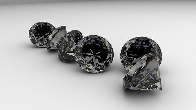 3D Diamond diamonds 3D model | CGTrader