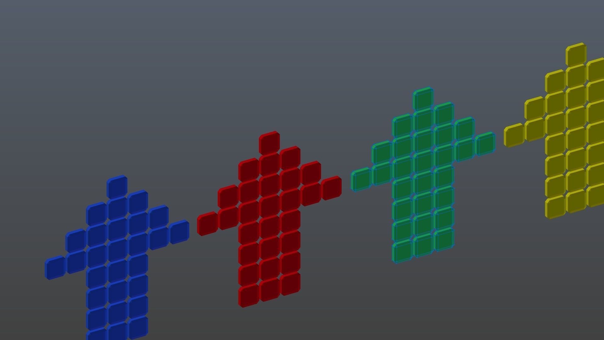 3D model Low poly arrow 16 VR / AR / low-poly | CGTrader