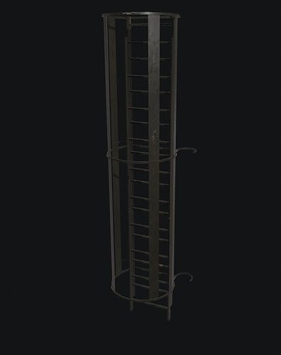 3D model Emergency Ladders Game ready prop with textures VR / AR / low ...