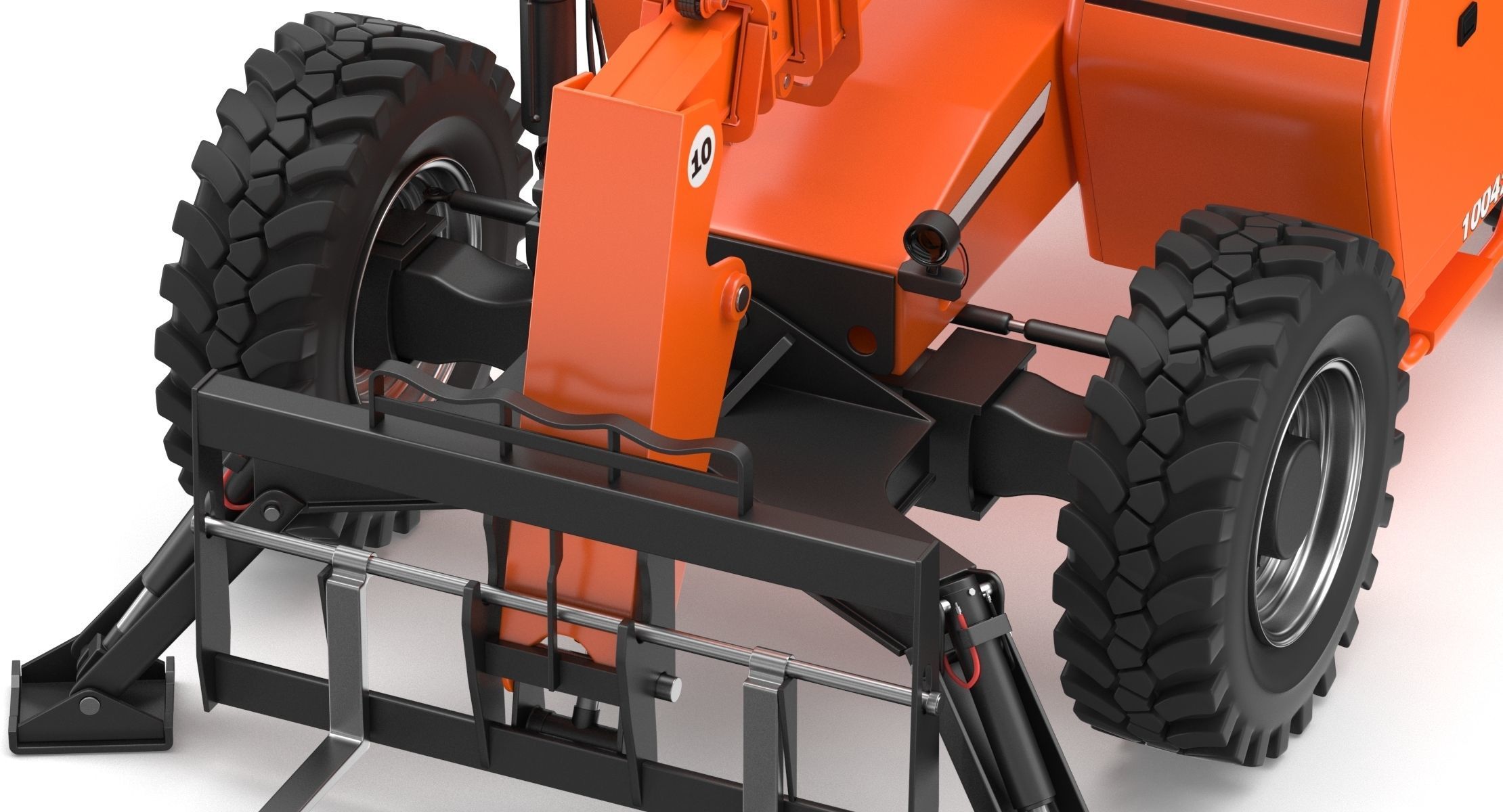 JLG 10042 SkyTrak Telehandlers 3D model | CGTrader