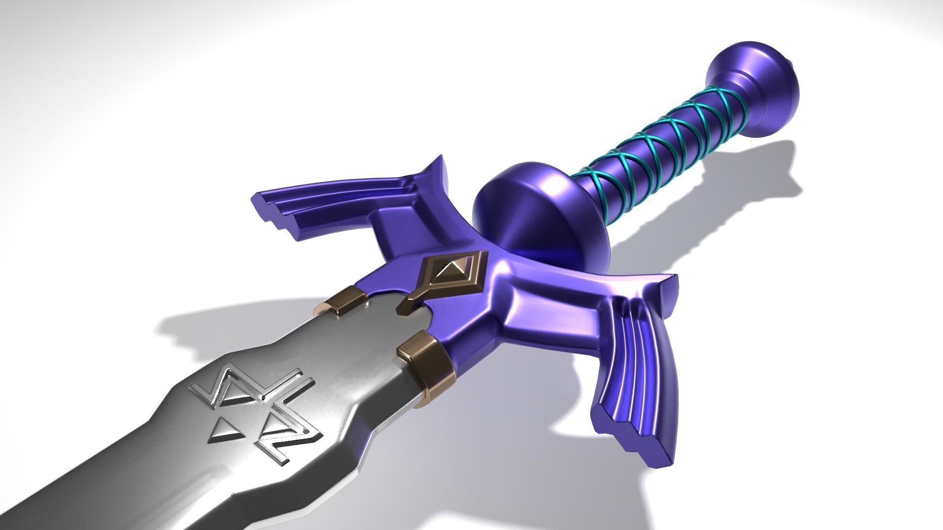 3D model Legend of Zelda - Master Sword VR / AR / low-poly | CGTrader