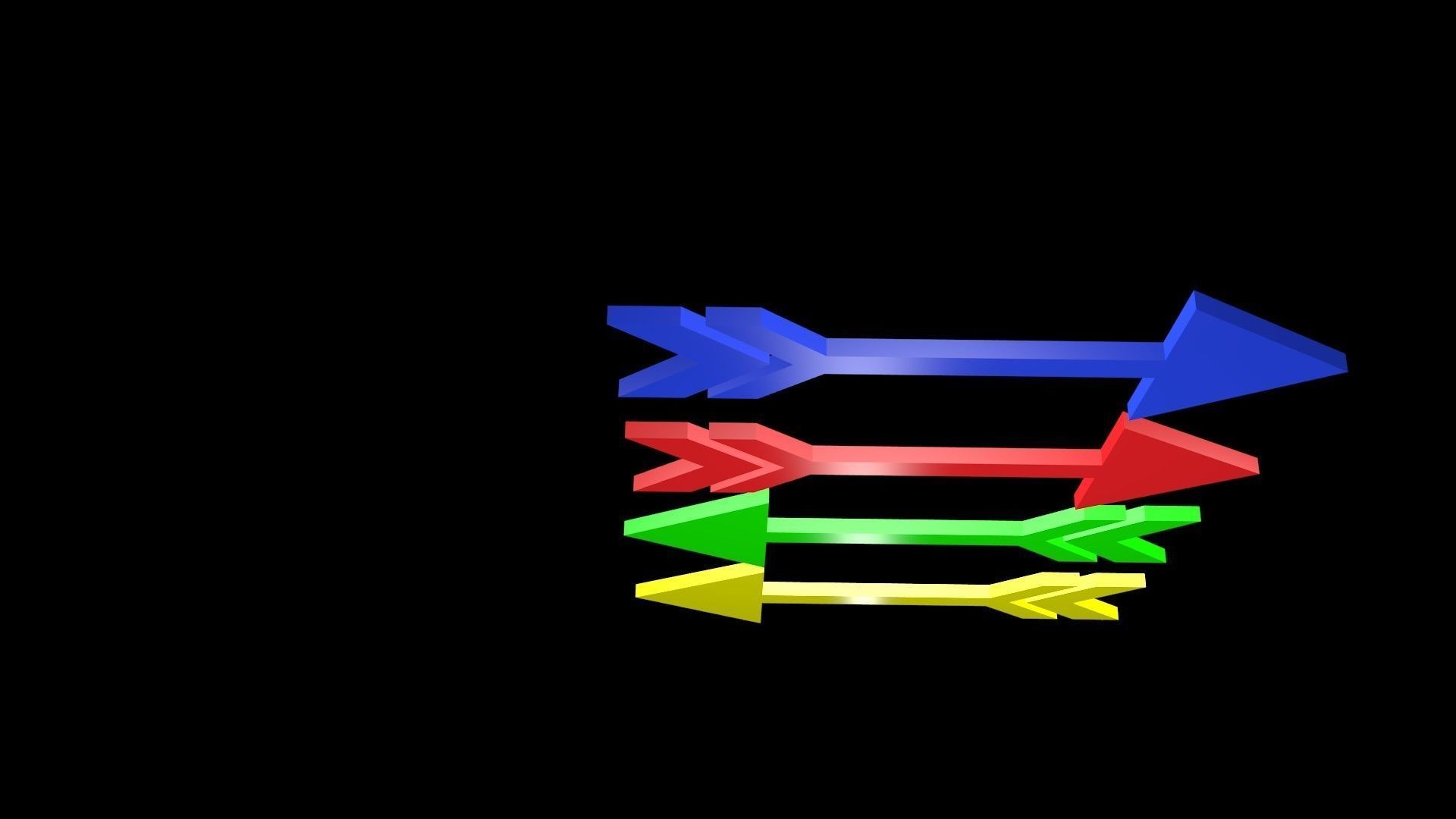 3D model Low poly arrow 17 VR / AR / low-poly | CGTrader