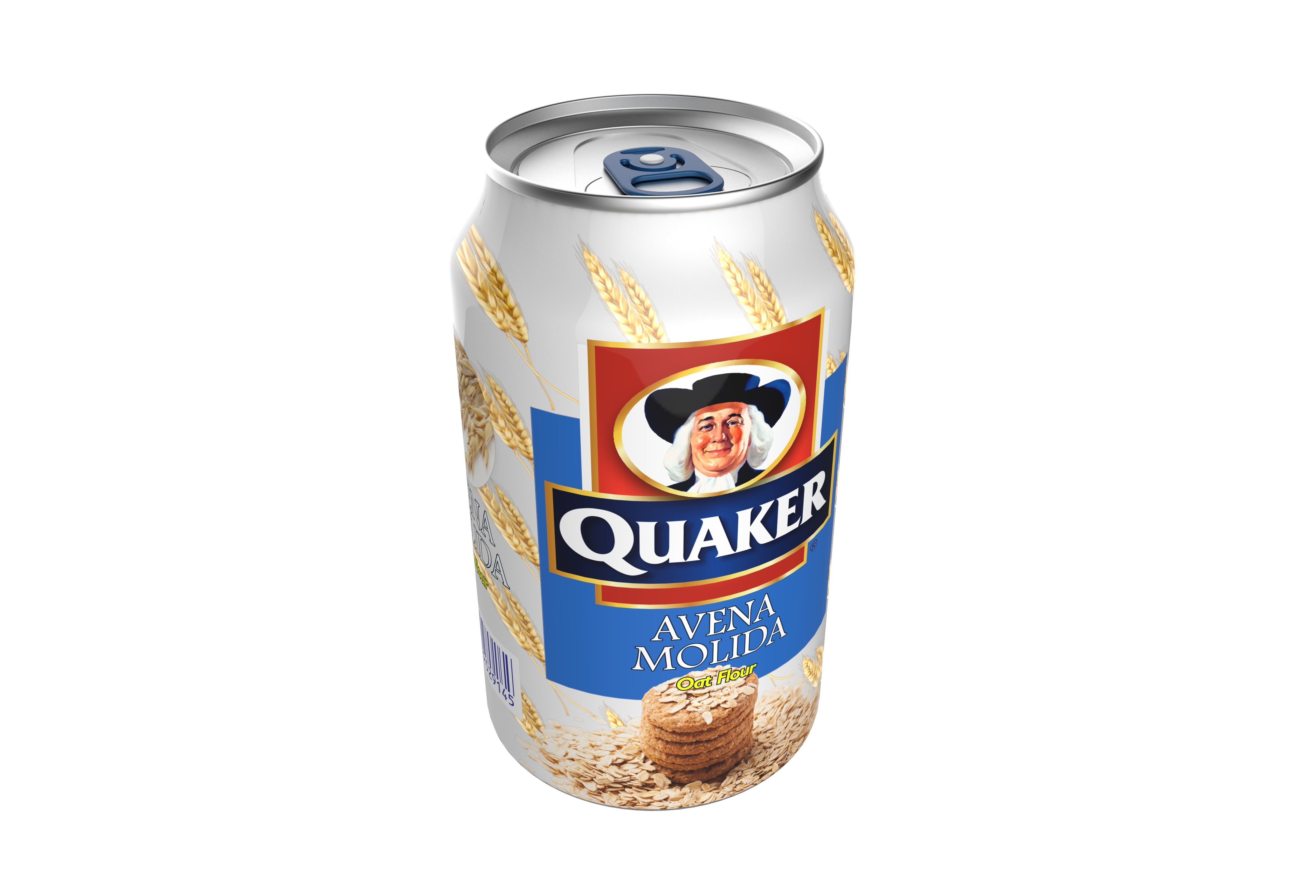 LATA DE ALUMINIO QUAKER 3D model | CGTrader