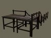 3D model Wooden Walkway VR / AR / low-poly | CGTrader