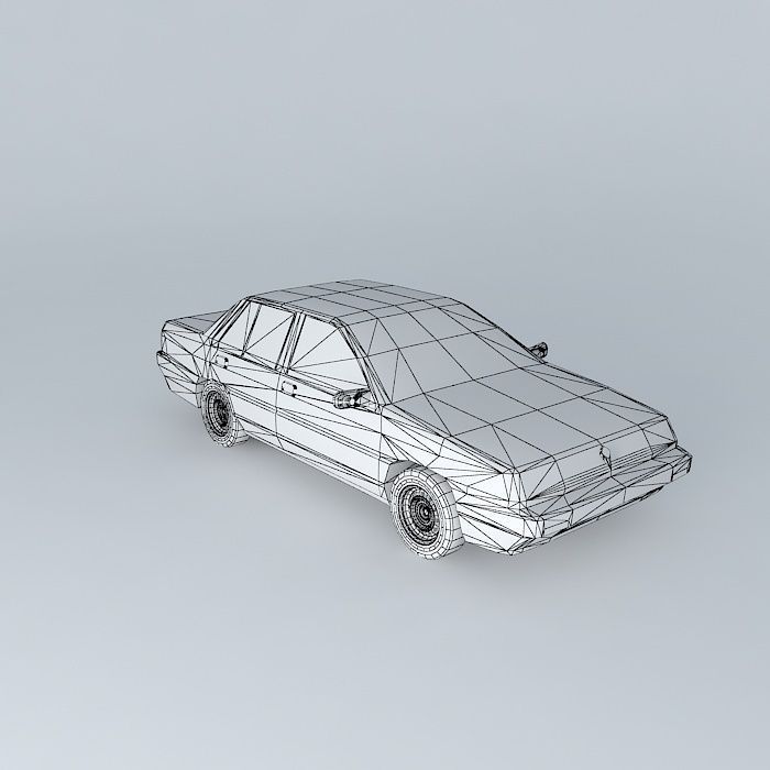 1985 Proton Saga free 3D model | CGTrader