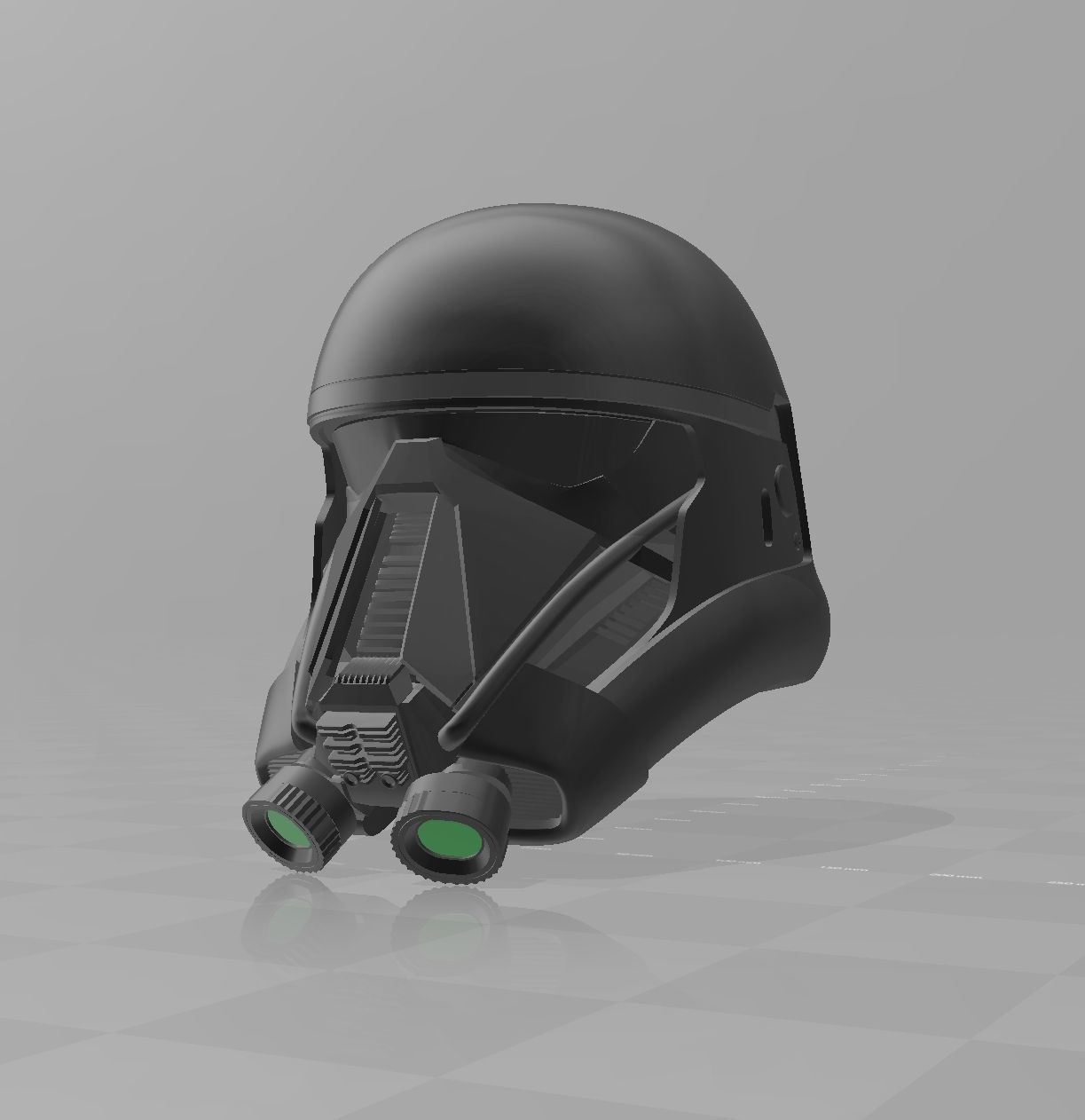 Star Wars Rogue One Death Trooper Helmet 3D model 3D printable | CGTrader