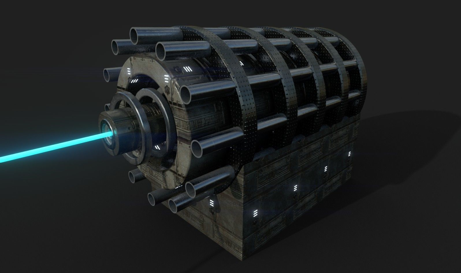 3D model lazer gun VR / AR / low-poly | CGTrader