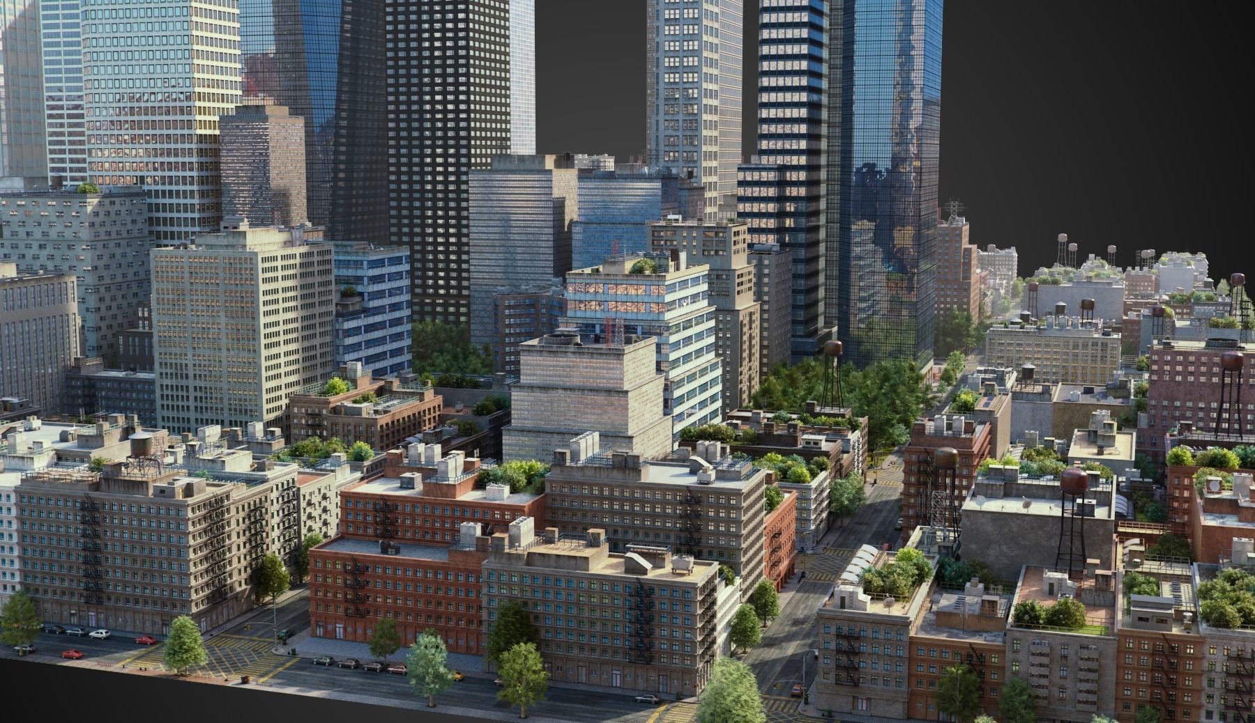 City S5 3D model | CGTrader