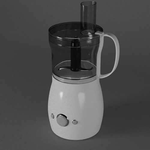 Food Processor 3D model | CGTrader