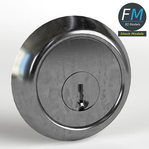 Key hole detail 3D model | CGTrader