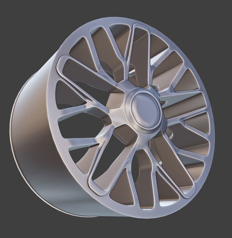 Rim with Tyre 3D model | CGTrader