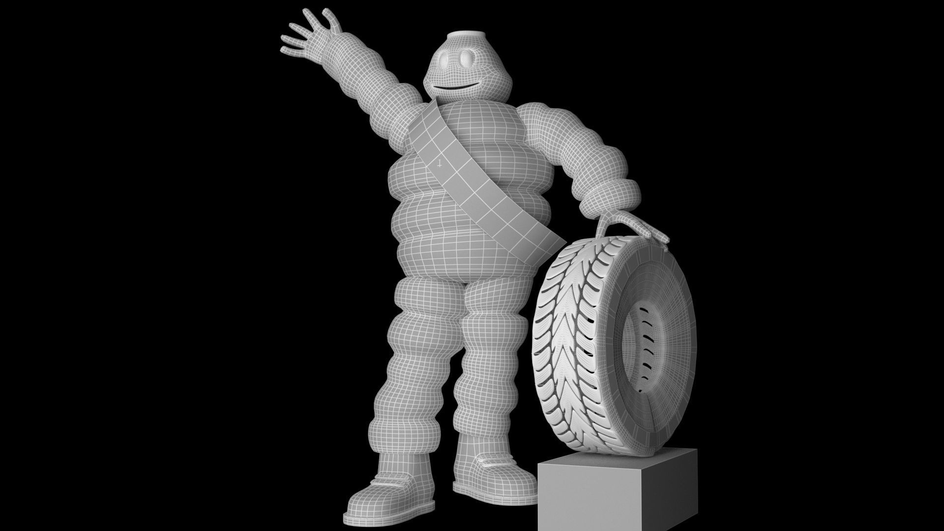 MichelinCharacter free 3D model | CGTrader