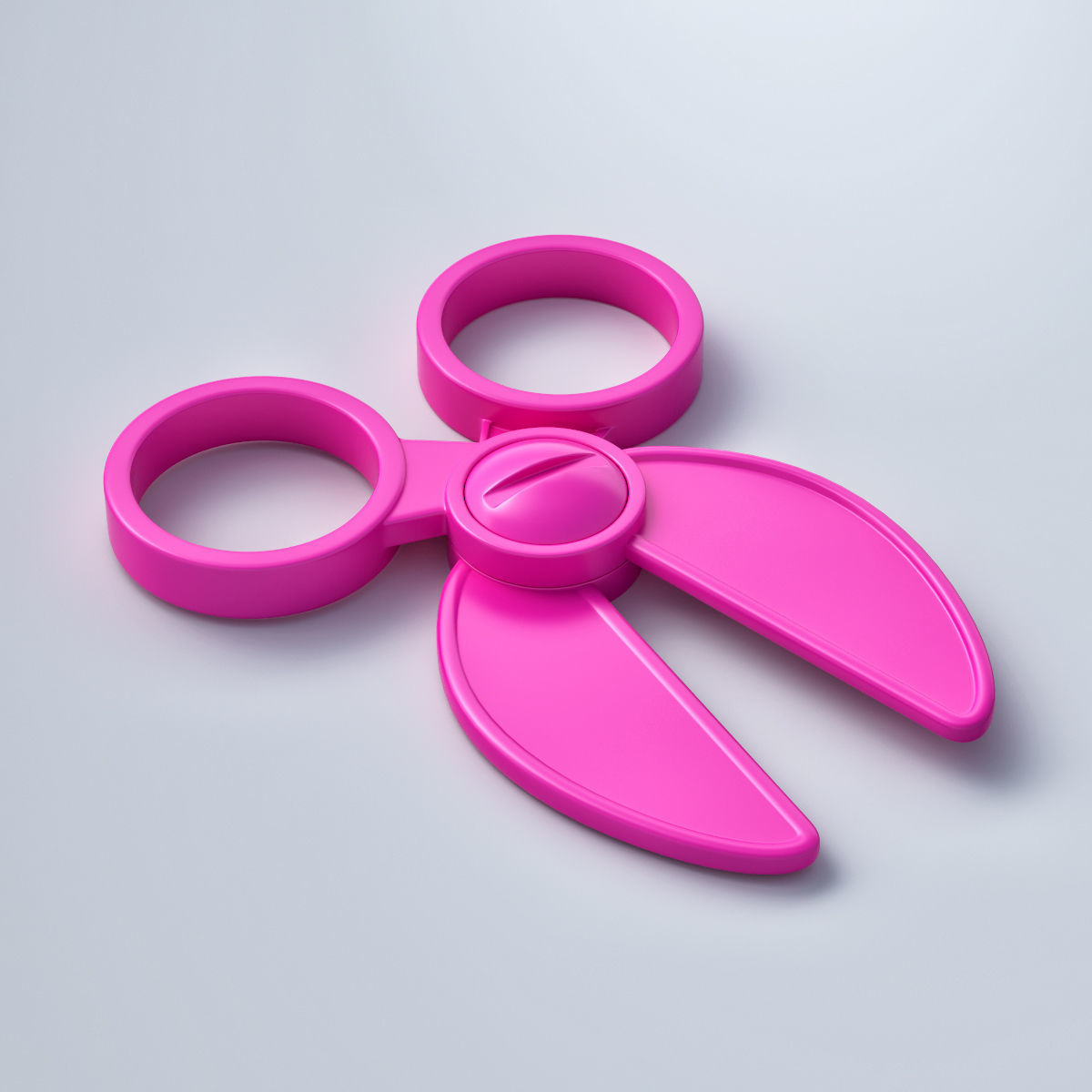 Barbie Scissors free 3D model | CGTrader