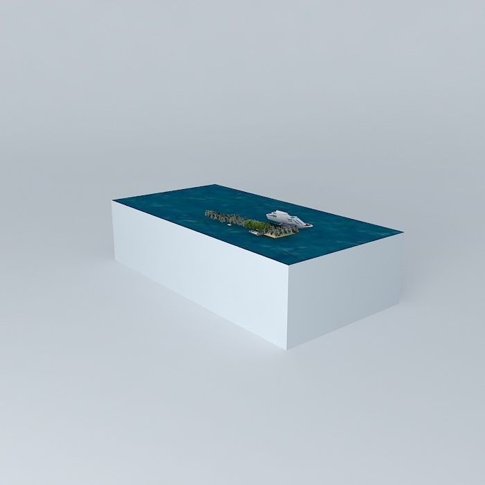 Minneapolis Riverfront Development Idea free 3D model | CGTrader