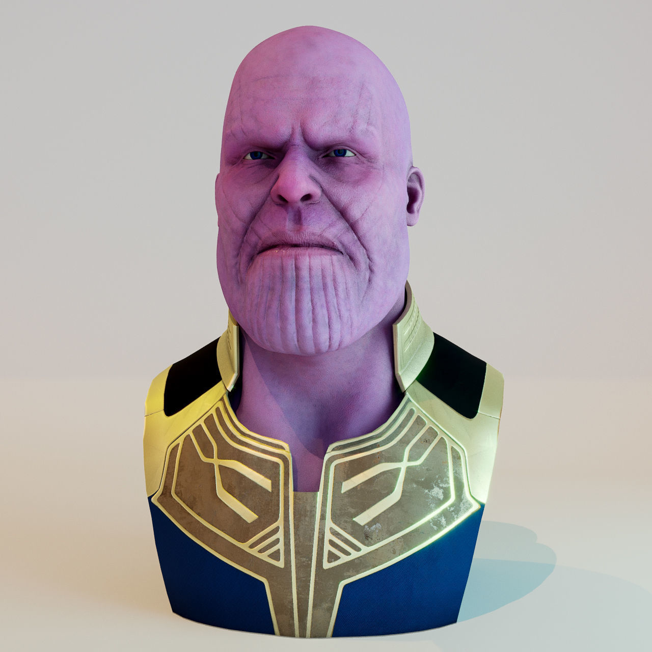 3D model Thanos VR / AR / low-poly | CGTrader