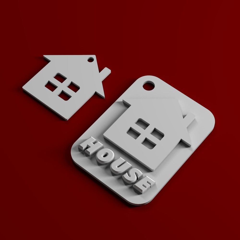 Trinket house 3D model 3D printable | CGTrader