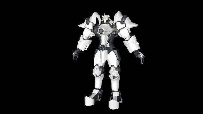 Overwatch Reinhardt model 3D model | CGTrader