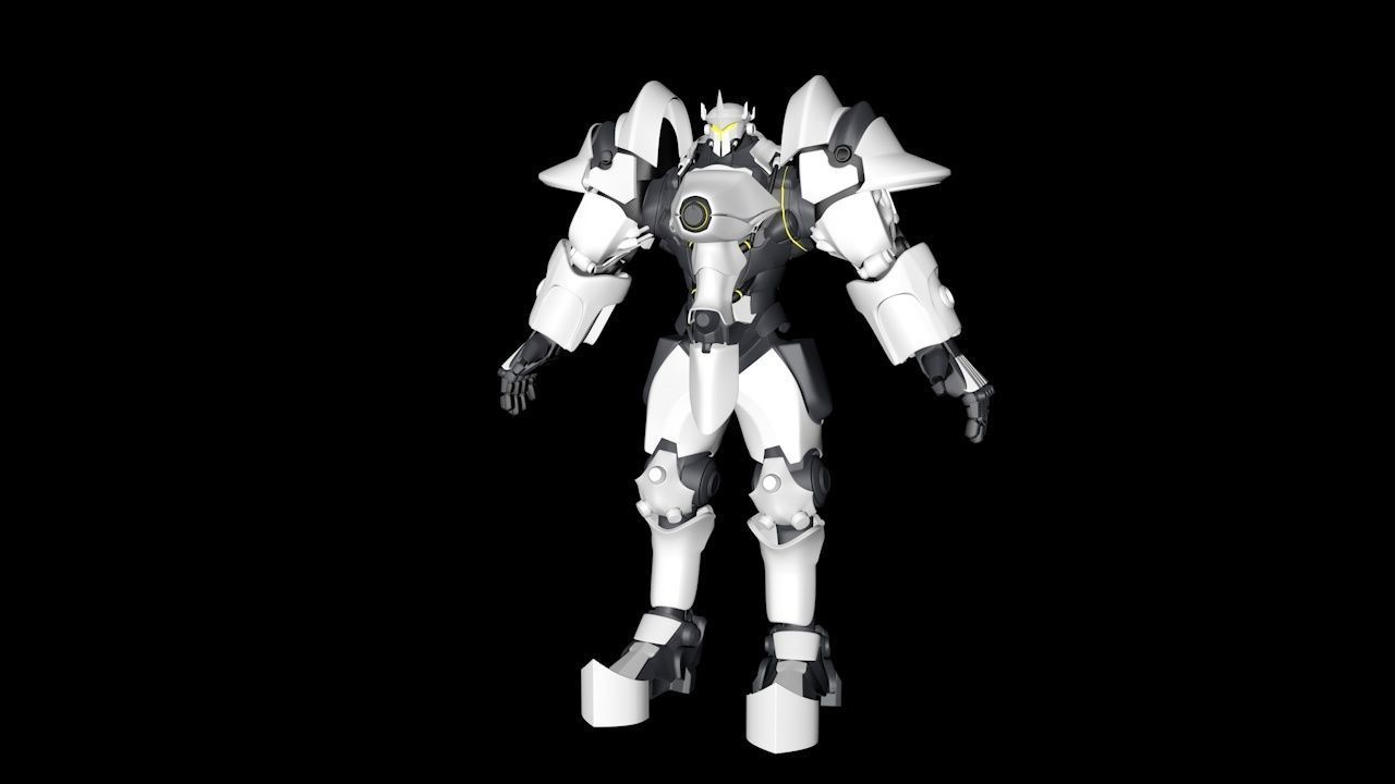 Overwatch Reinhardt model 3D model | CGTrader